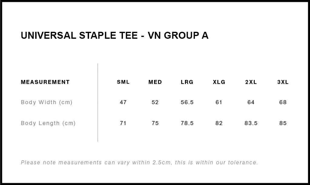 Vn Group A Tee Thetoyvault Au